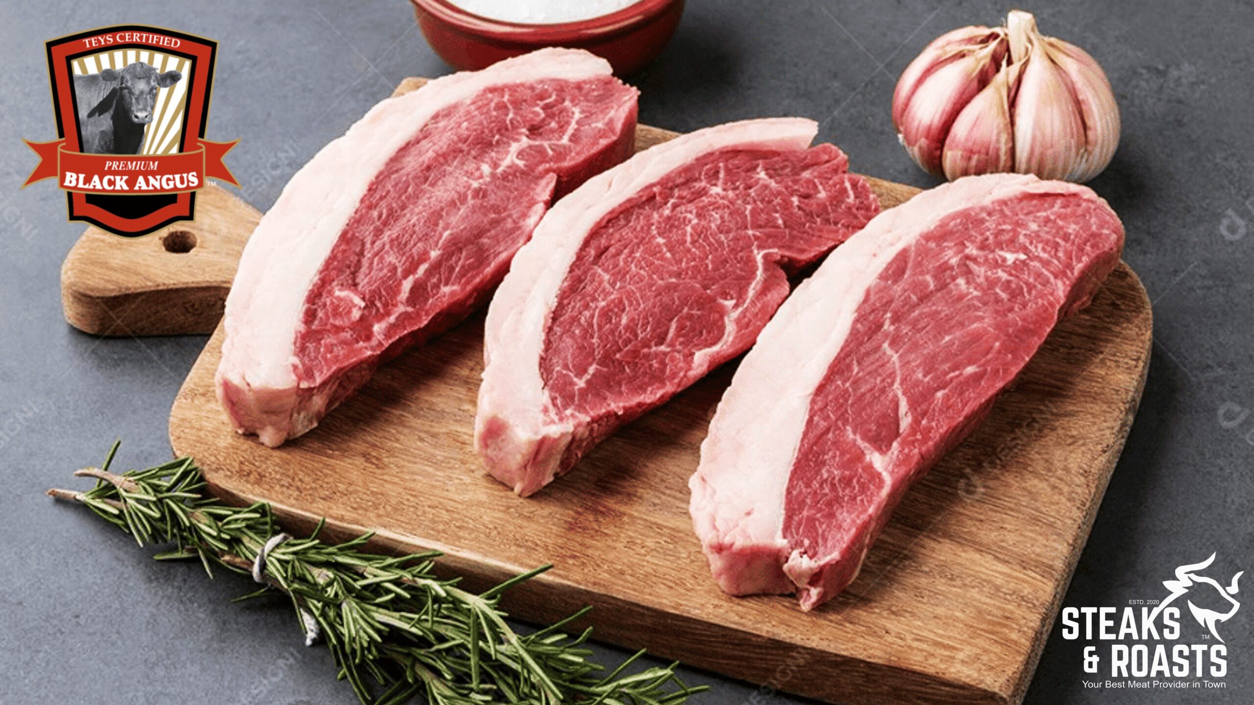 Premium Black Angus Picanha Steak, MSA 3 Rating, Grain-fed Beef ...