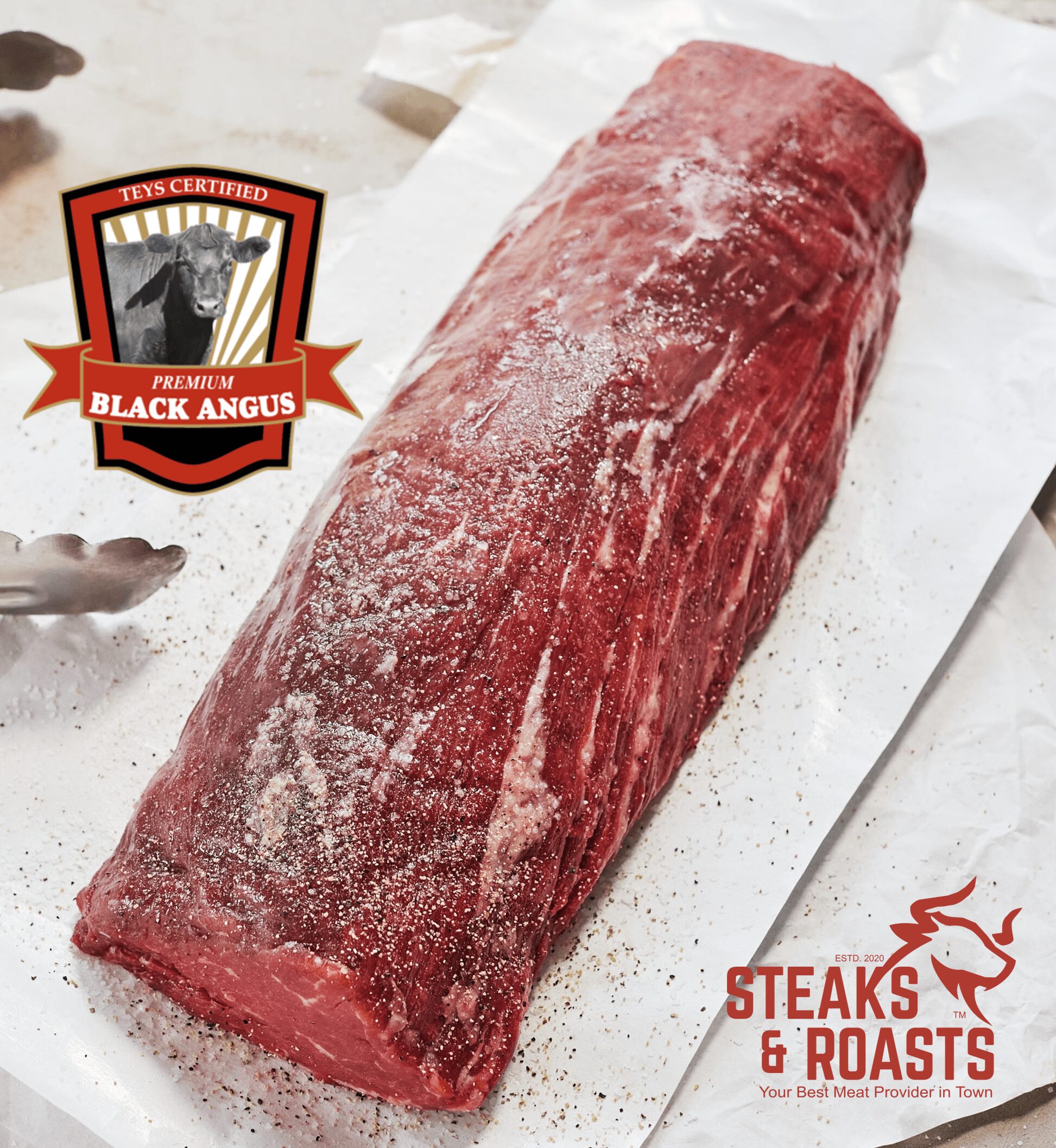 Premium Black Angus Chateaubriand MSA 3 Rating, Grain-fed Beef - Steaks ...